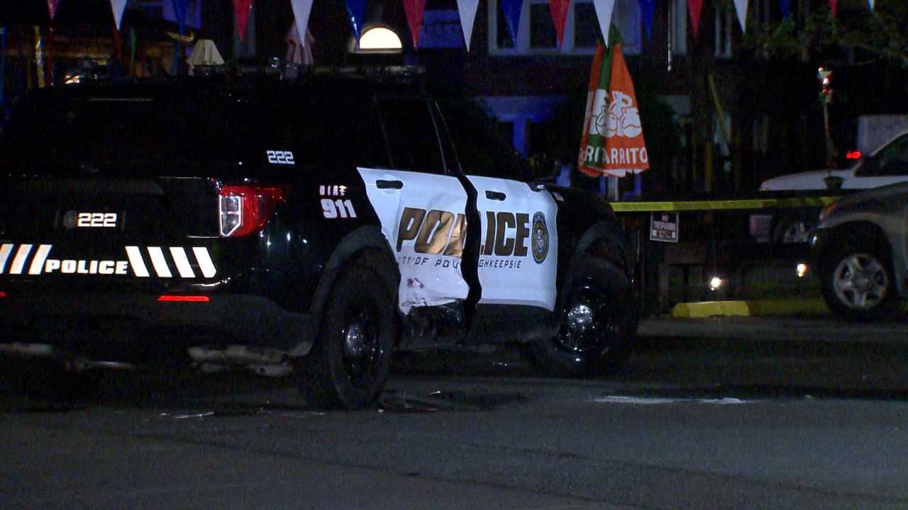 Suspect Who Rammed Poughkeepsie Police Car Injuring 2 Officers Nabbed
