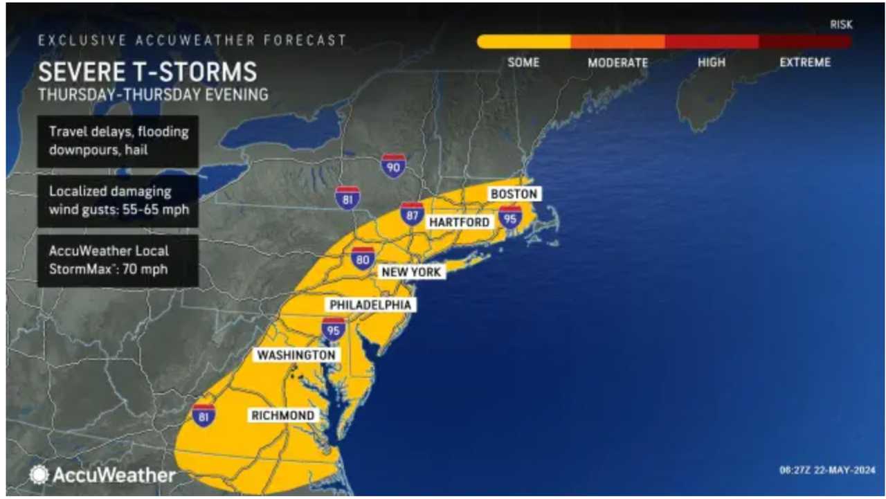 Scattered Storms Possible Before More Potent System Takes Aim At Region ...
