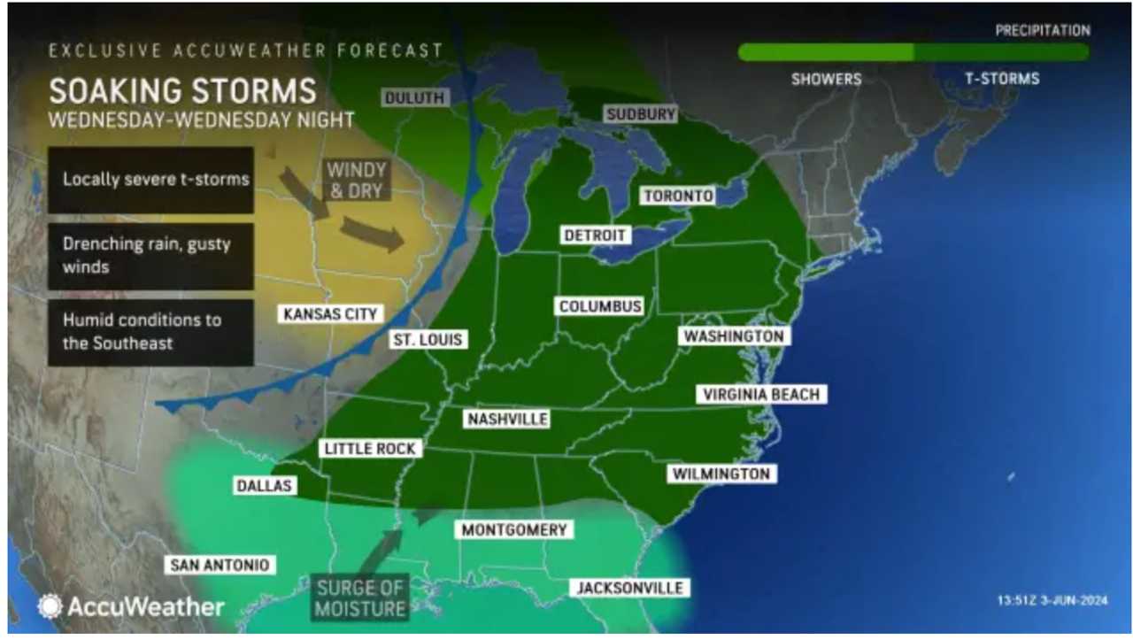 Back-To-Back Soaking Storms Take Aim At Northeast: Here's Track, Timing ...