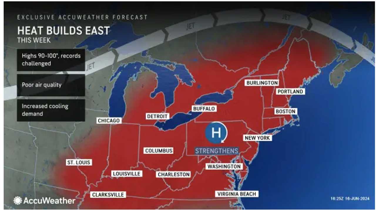 Humidity Will Make It Feel Over 100 Degrees During First Potential Heat ...