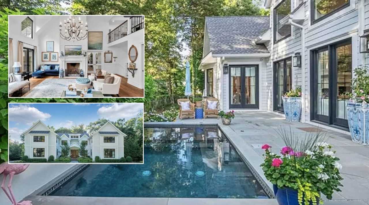 Artistic Visionary's Custom-Built Mansion Listed At $3.65M In Bergen ...