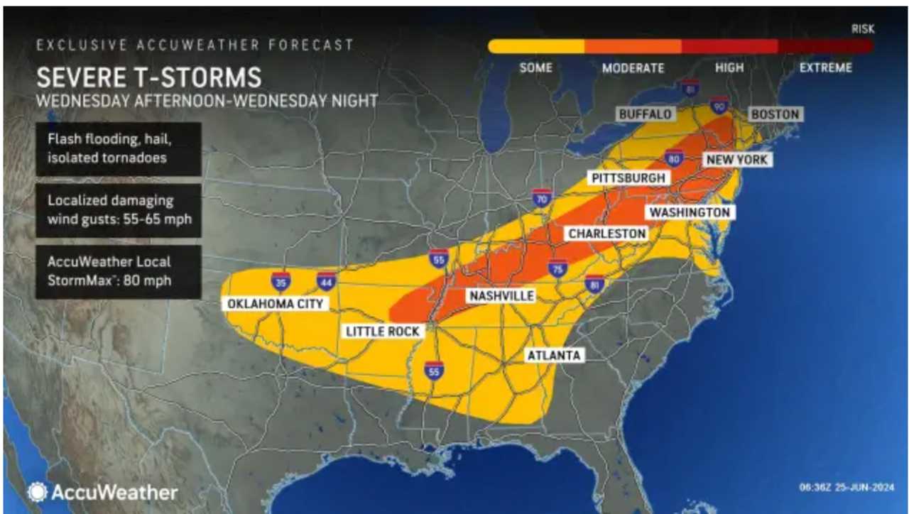 Projected Track Shifts For New Storm System Taking Aim At Northeast ...