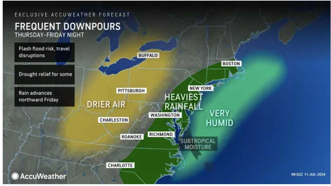 New Rounds Of Storms Headed To Region Before Much-Awaited Change In Weather Pattern | Somers ...