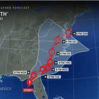 Hurricane Debby Makes Landfall Along Florida Coast: Latest Projected ...