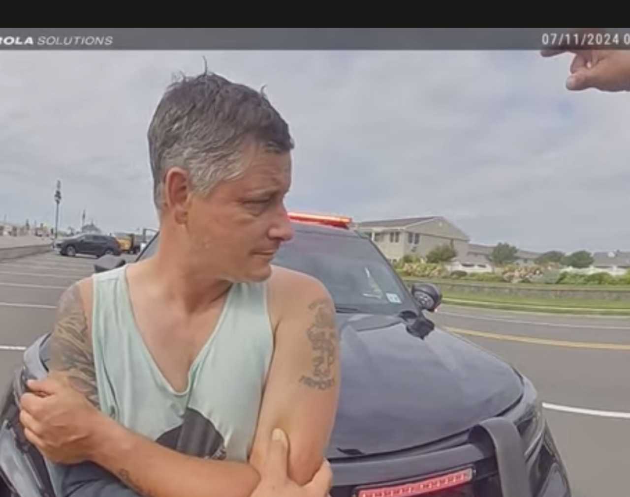 Bodycam Footage Shows Arrest Of DWI Driver In Wild Jersey Shore Boardwalk Wreck With His Dog ...