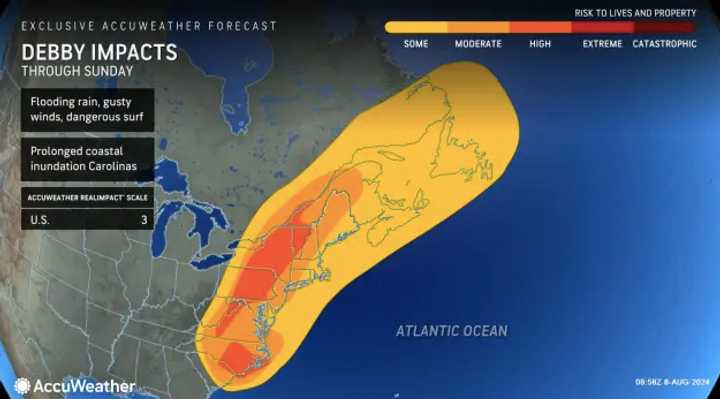 Tracking Hurricane Debby: Tornadoes Pose Main Threat As Storm Takes ...
