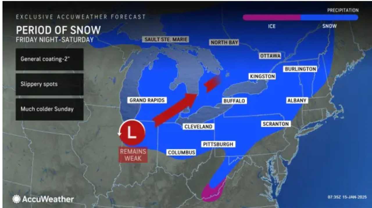 Back-To-Back Winter Storms Taking Aim On Northeast: Here's Latest ...