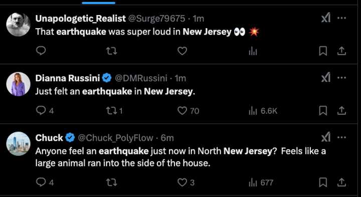 24 Magnitude Earthquake Rocks New Jersey Usgs Confirms Update