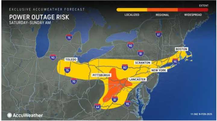 Snowfall Map: Here's Latest On Winter Storm Packed With Ice That Could ...
