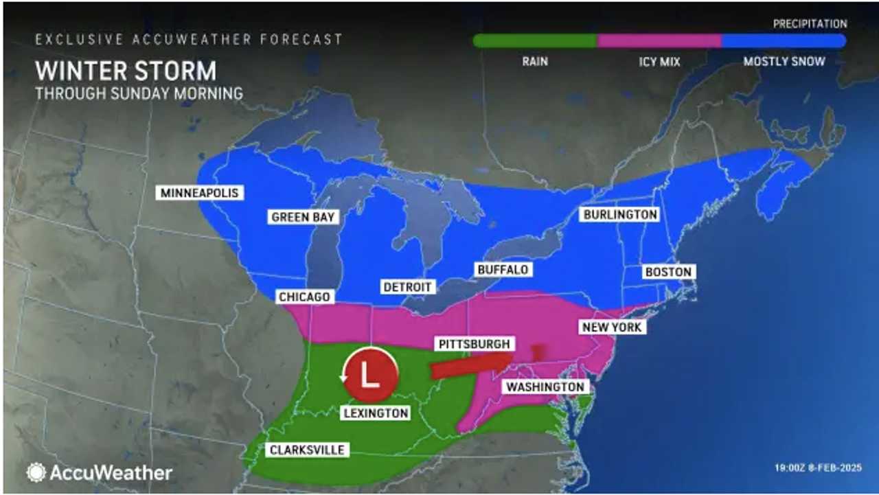 Super Bowl Sunday Storm Slams Northeast, More Snow, Ice Coming: Here's ...