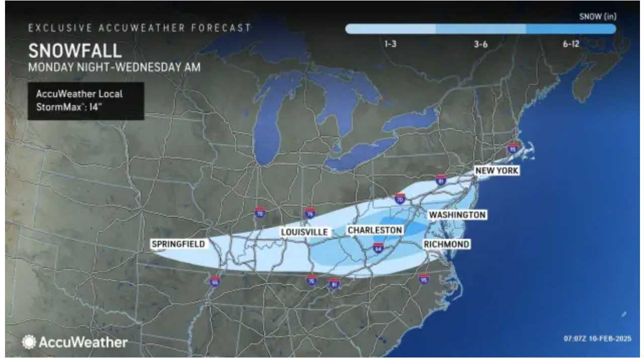 Here Are Predicted Snowfall Amounts For Back-To-Back New Storms Headed ...