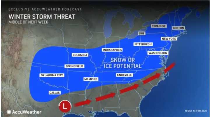 Snowfall Predictions Updated For Accumulation, Locations As Weekend ...