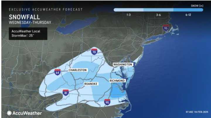 Projected Path Finalized For Major Winter Storm Heading Toward East ...