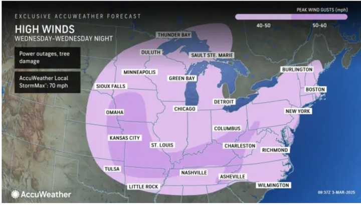 Potent New Storm Will Be Packed With 50-60 MPH Wind Gusts That Could Knock Out Power | Rye Daily ...