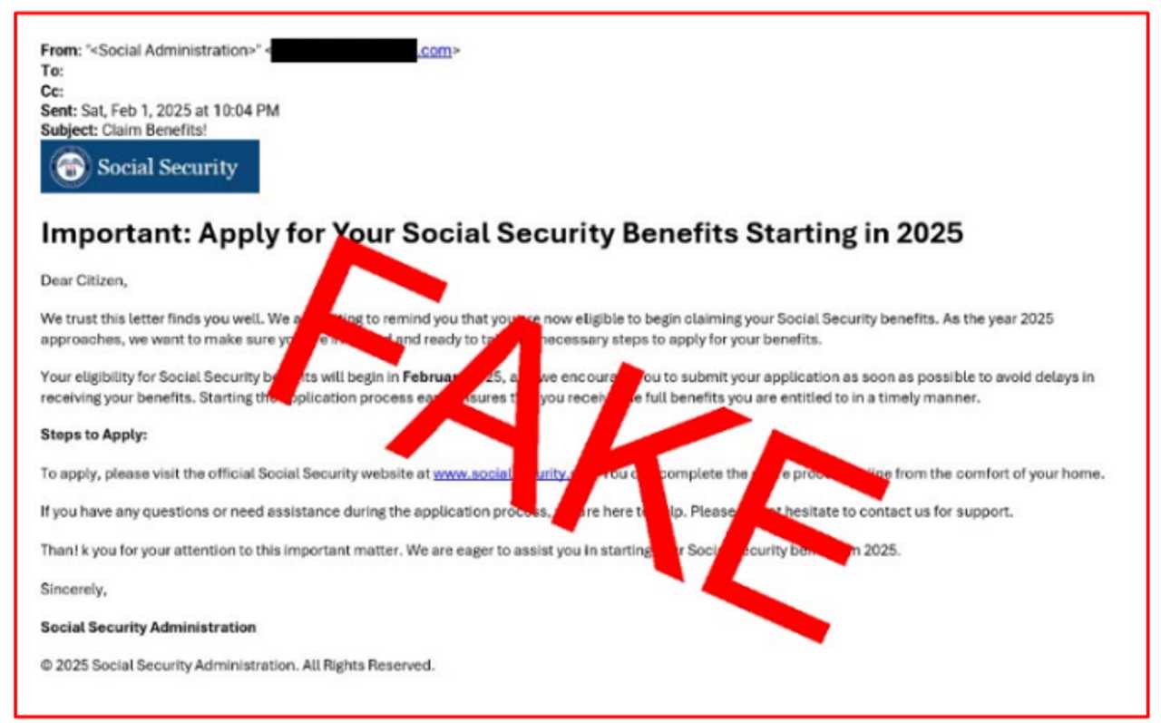 Don't Fall For This Fake Email Scam, Feds Warn | Alexandria Daily Voice Don't Fall For This Fake Email Scam, Feds Warn | Alexandria Daily Voice