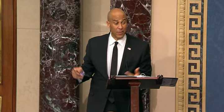 Cory Booker Pulls All-Nighter On Senate Floor To Protest Trump Agenda ...