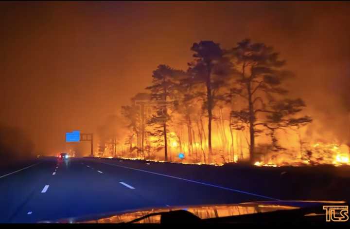 Bonfire Left Burning Sparked 15,000-Acre NJ Wildfire, 19-Year-Old Man ...