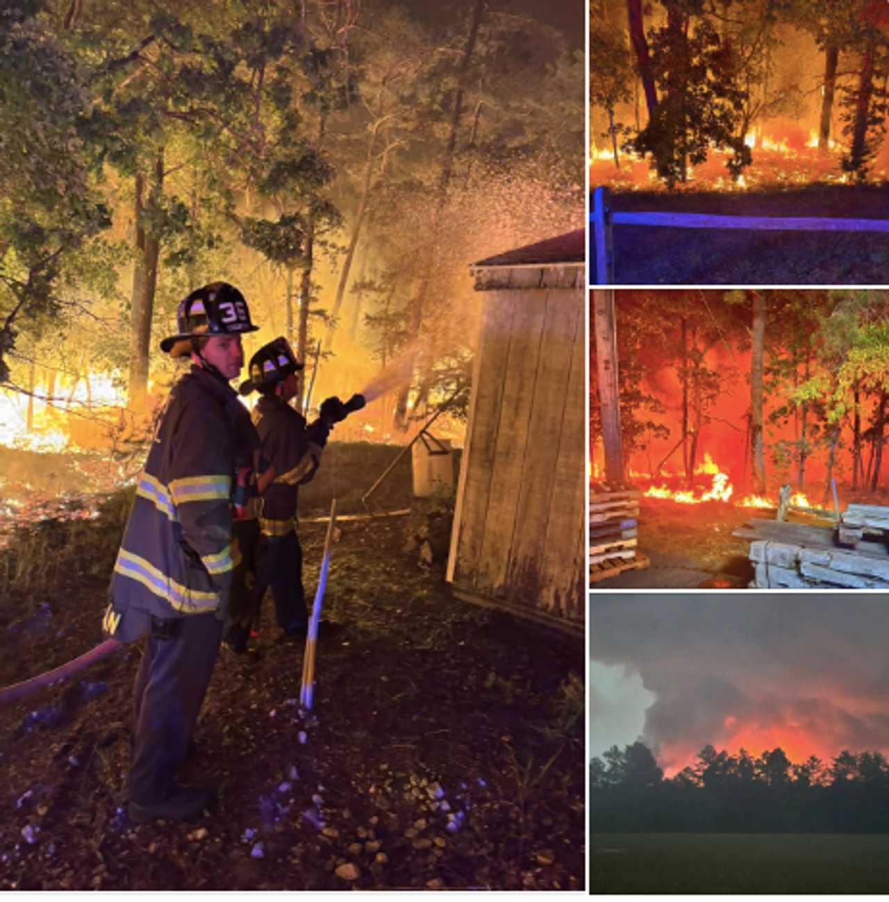 4,200-Acre Wildfire Forces Evacuations In Wharton State Forest, 5 ...