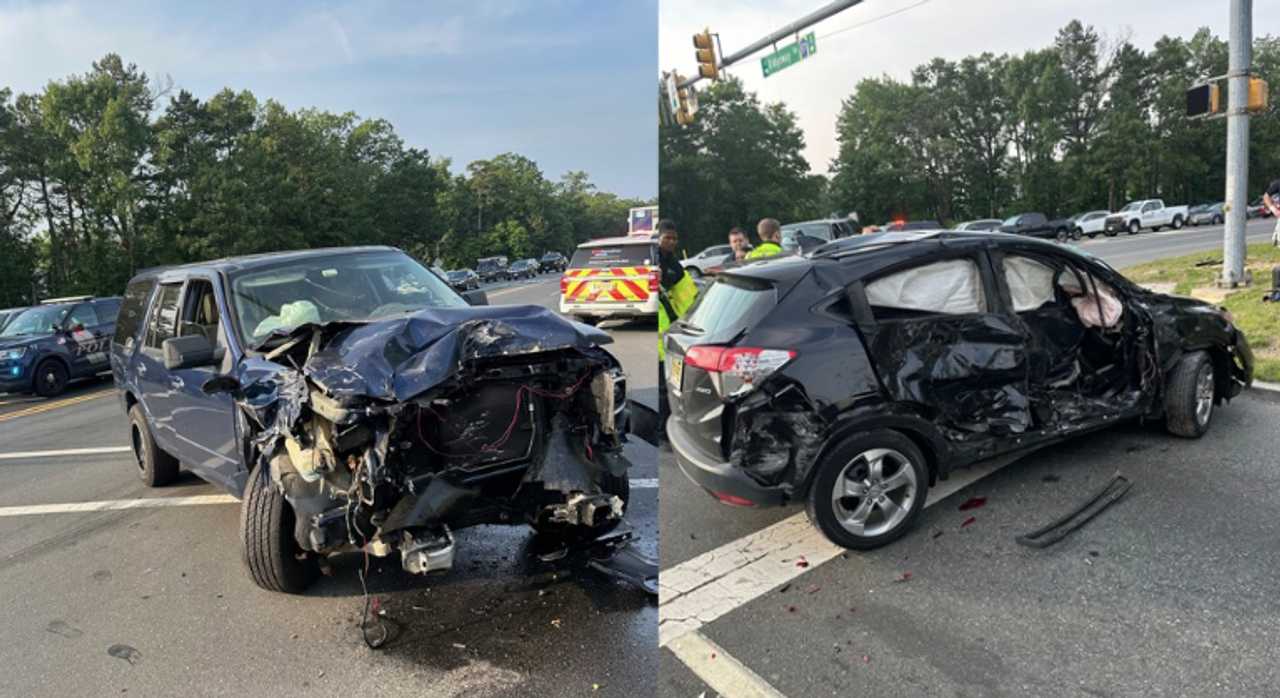 Woman Airlifted After Driver Fails To Yield In Route 70 Crash: Cops ...