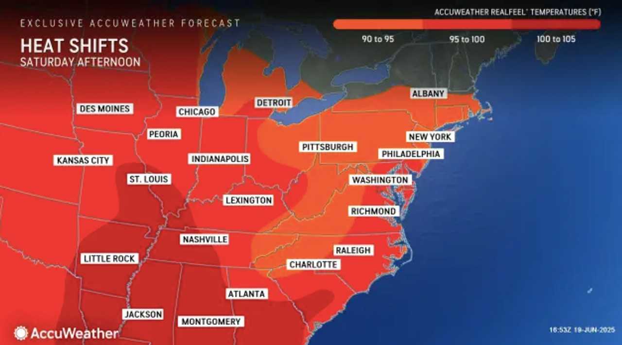 Heat Watch In Effect As NJ Braces For 106° Heat As Thousands Remain ...