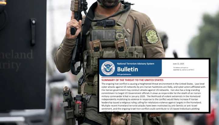 DHS Warns Of Terror Attacks, Cyber Threats In US Amid Iran Conflict; NY ...