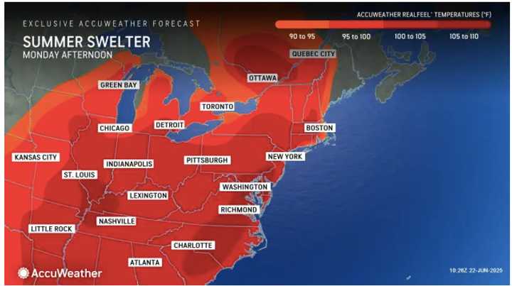 Massive Heat Dome Blankets Millions Across US: Here's How Hot It Will ...