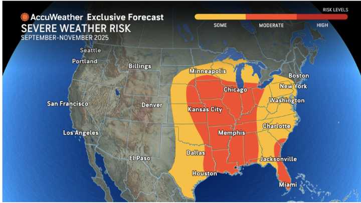 Fall Forecast Released: These Locations Most At Risk For Severe Weather ...
