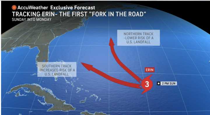 Erin’s Possible Paths: Projections Show Where Storm Could Go As It ...