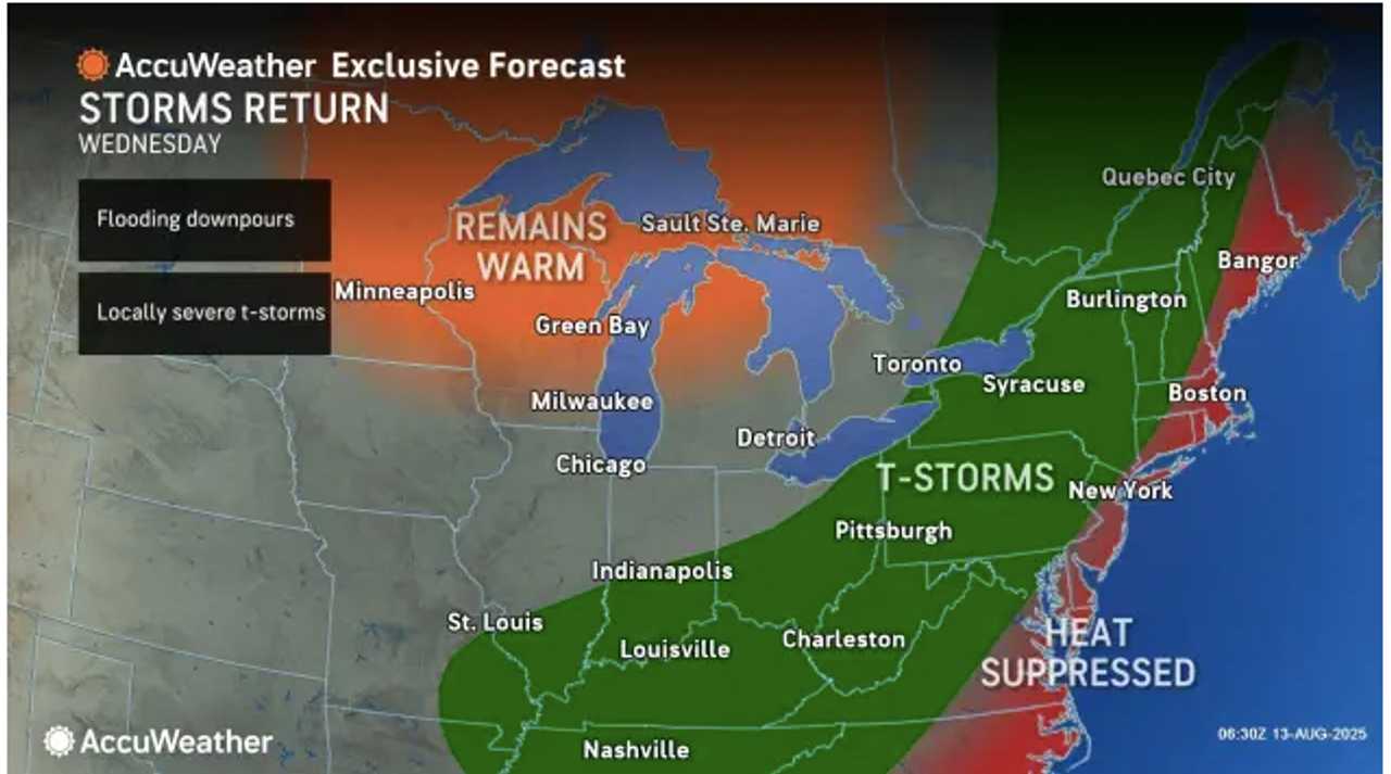 Dramatic Weather Shift: Here's Timing For Storms That Will Bring ...