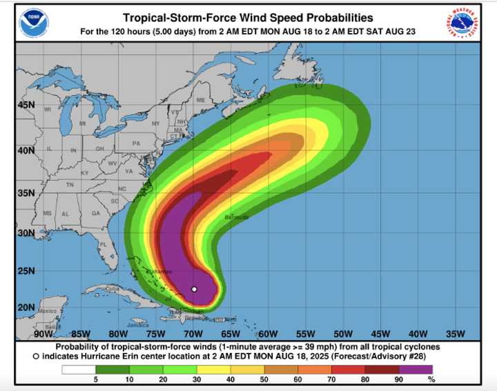 Erin’s Expanding Reach: Major Hurricane Will Grow, Have 'Far Reaching ...
