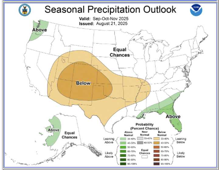 Fall Weather Won't Be Ordinary: NOAA Releases 3-Month Forecast ...