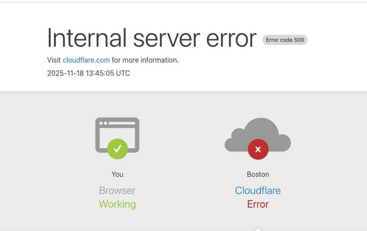 Major Websites Crippled As Cloudflare Outage Rocks Internet | Armonk ...