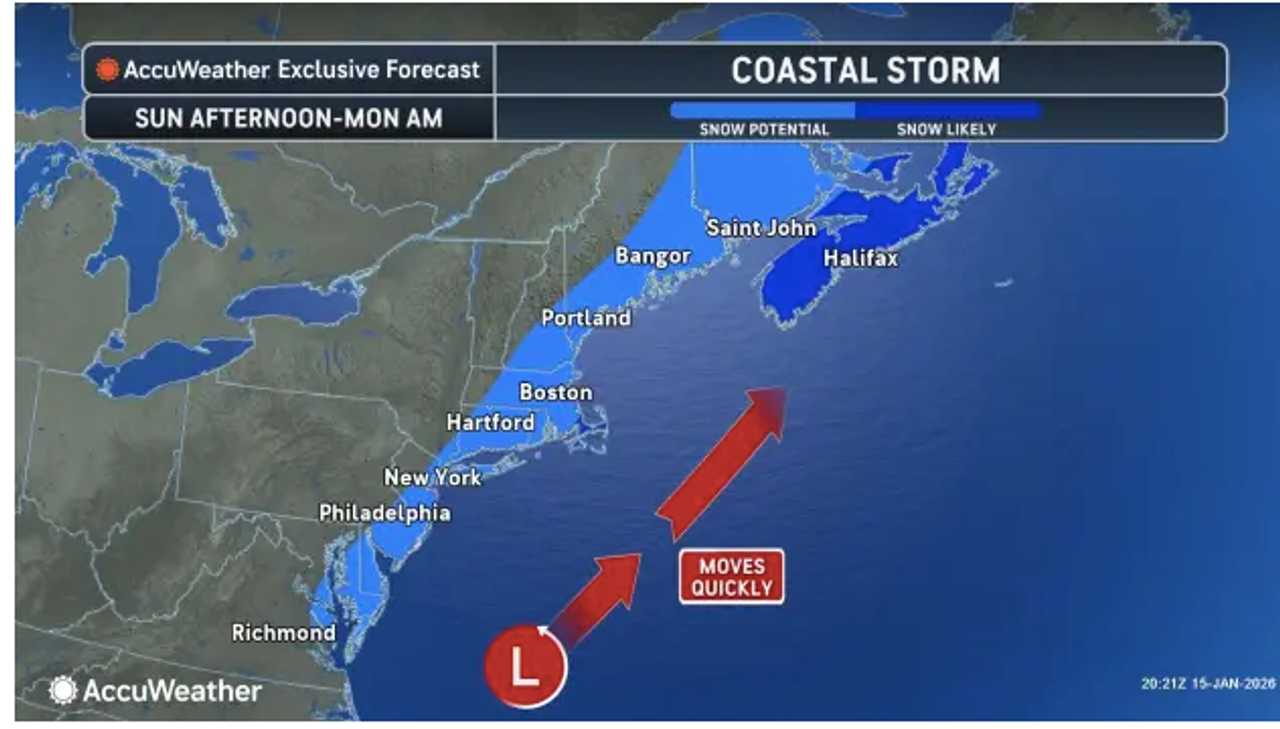 Sprawling Coastal Storm Could Bring Snow Along East Coast: Here's ...