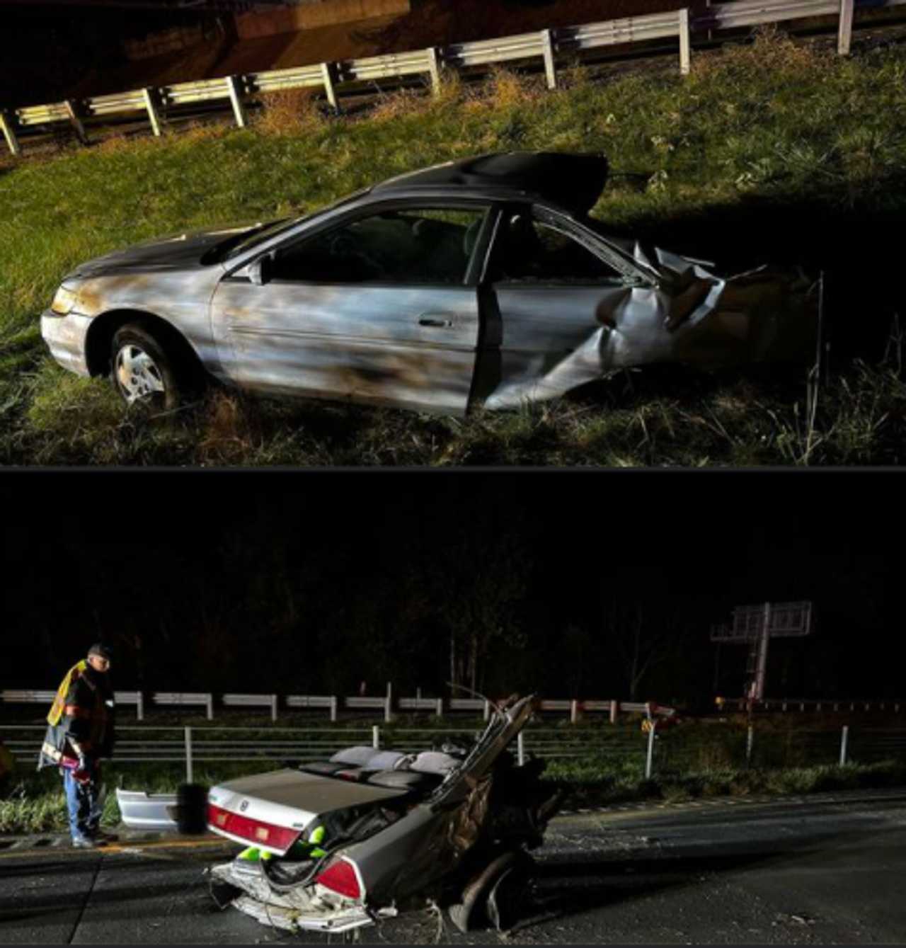 Car Sliced In Half At Lancaster, Berks County Line: Fire Officials ...
