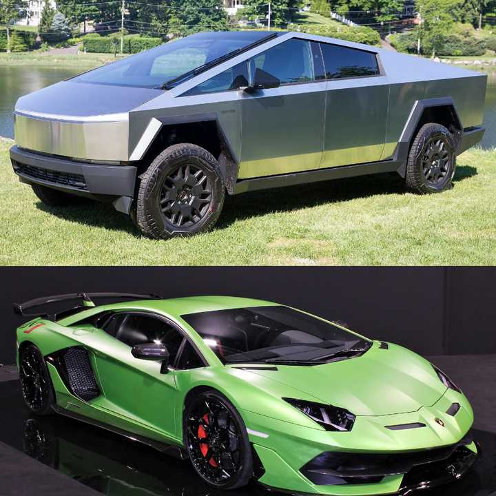 Video Of Cybertruck, Lambo Race On Virginia Highway Shared By Elon Musk ...