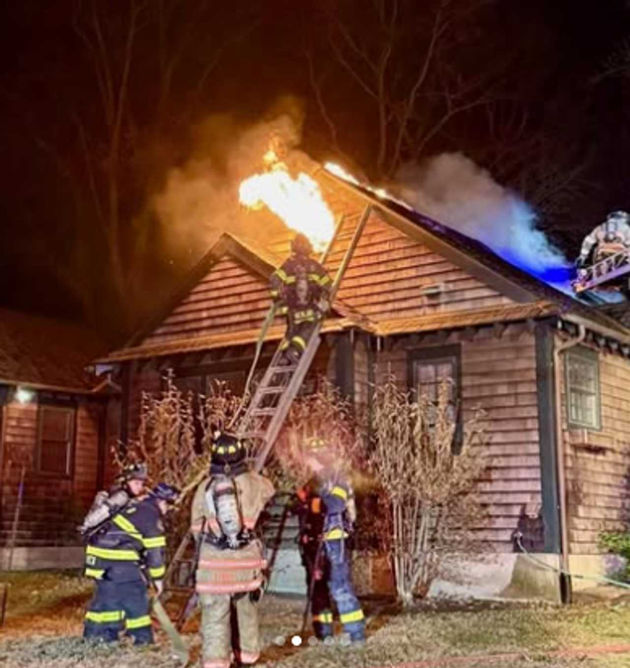 Blaze Tears Through Home In Rye | Rye Daily Voice