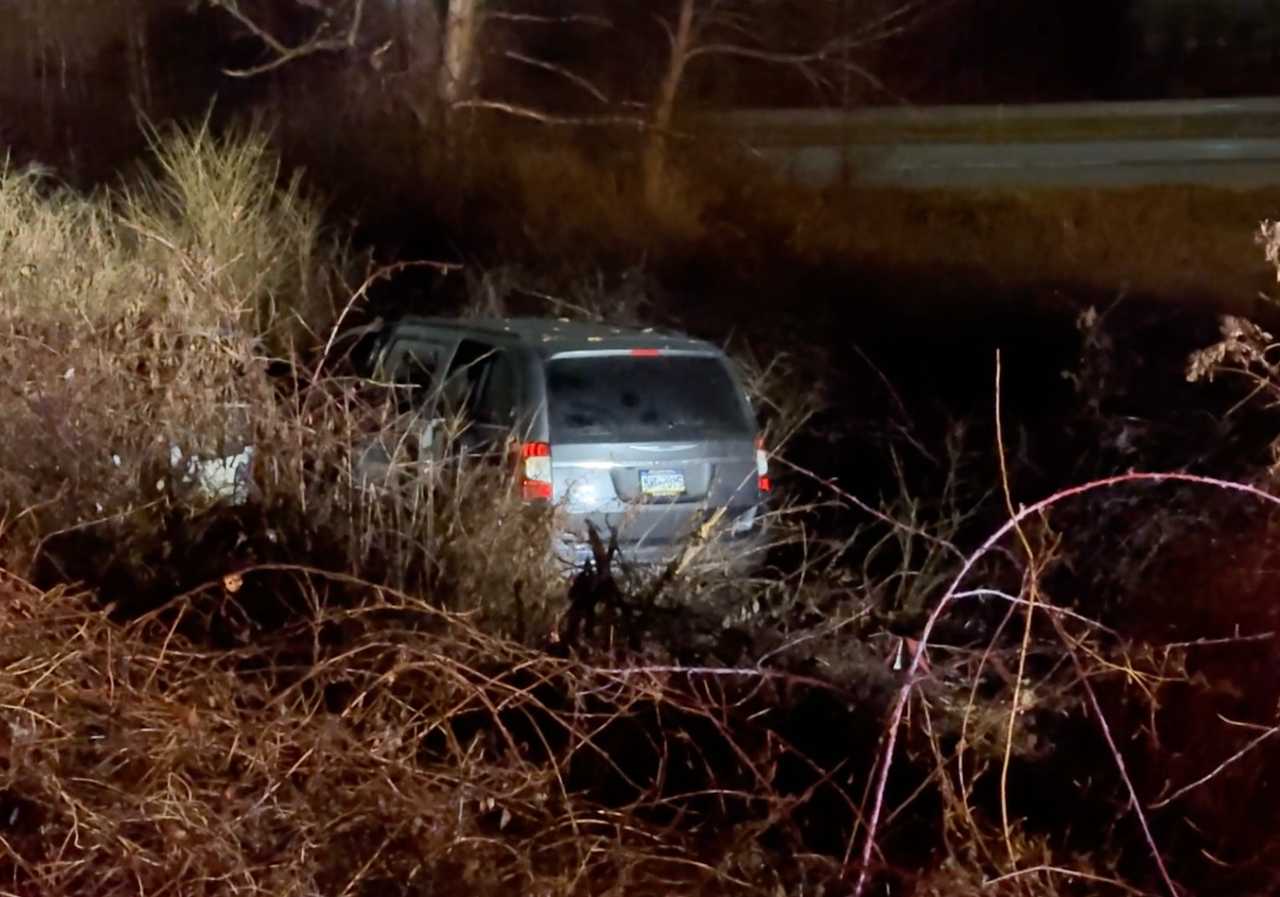 Unconscious Person Rescued From Crashed Minivan In Orange County After ...