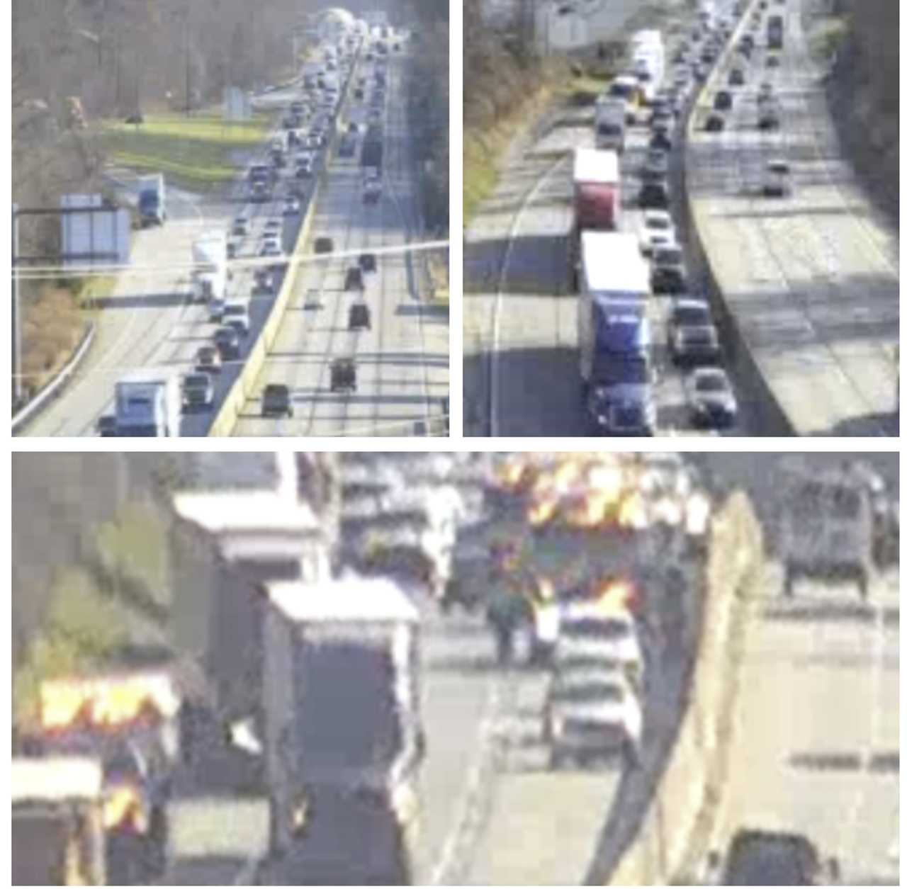Traffic Backed Up For Miles After Crash On I-83 In York County (Developing) | Newberrytown ...