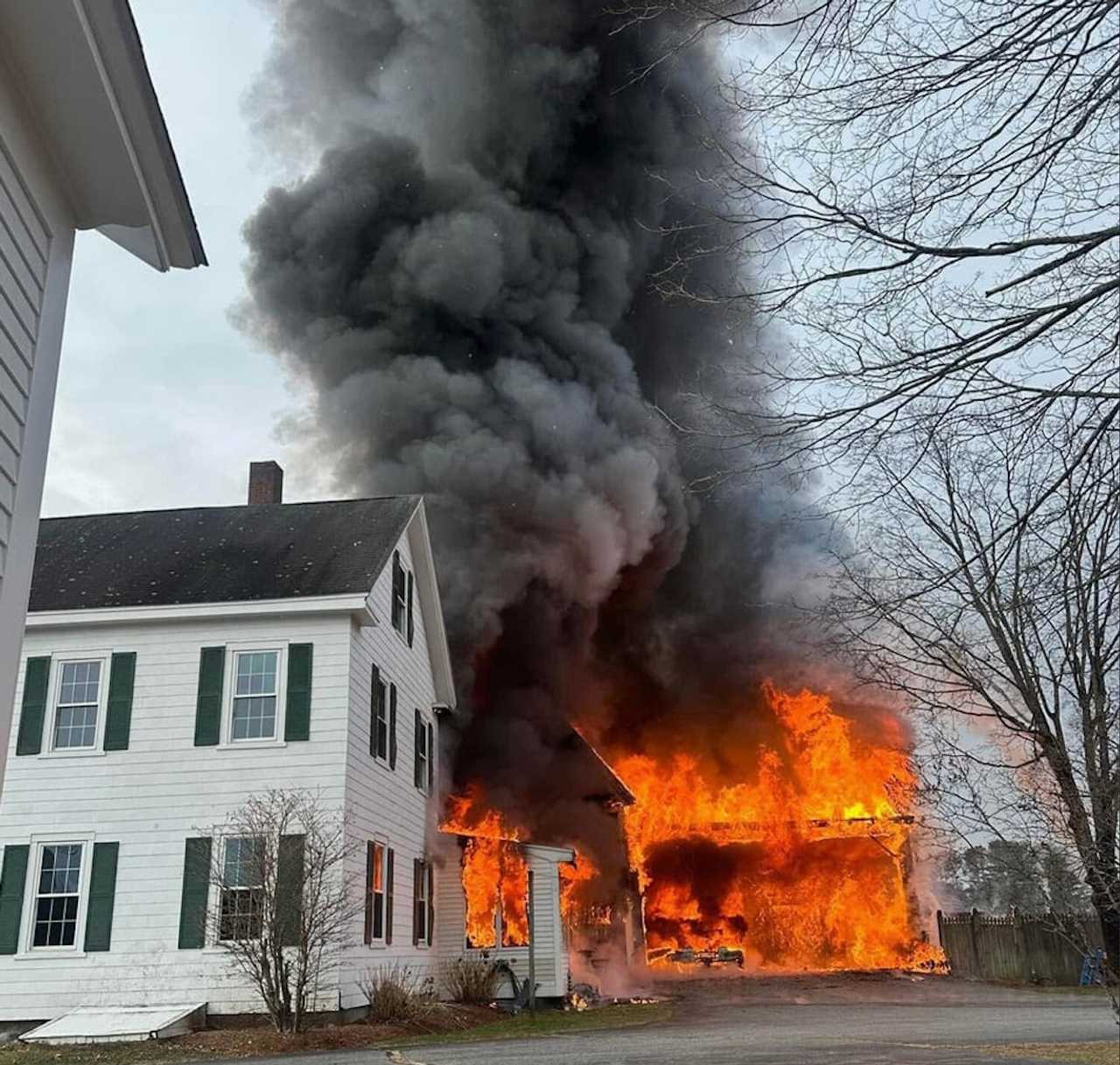 Fire Destroys Dunstable Family’s Home Week Before Christmas | Revere ...