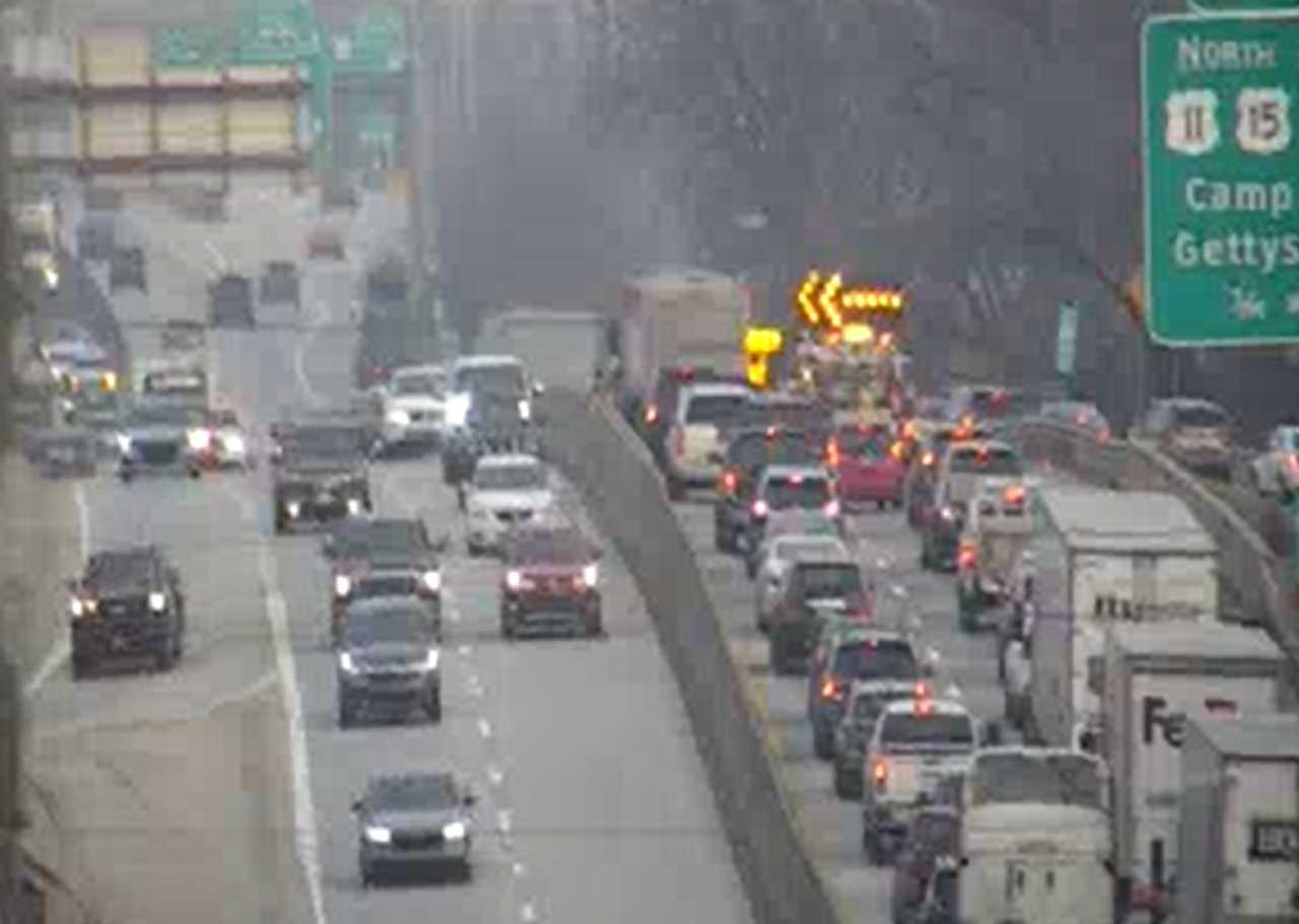 Penndot Crew Among Multiple People Hospitalized After Chain Reaction