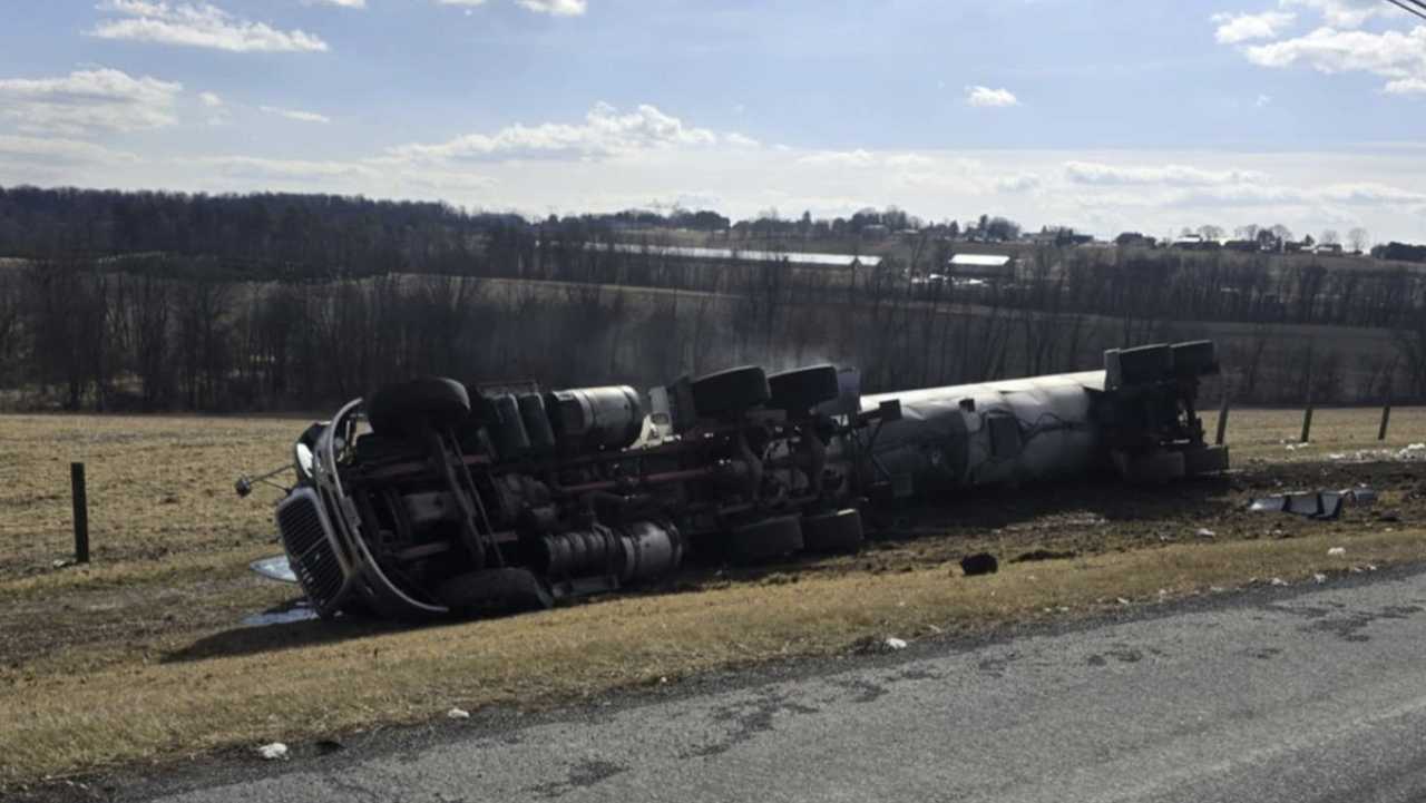Tanker Truck Overturns, Closes Route 501 In Lancaster County ...