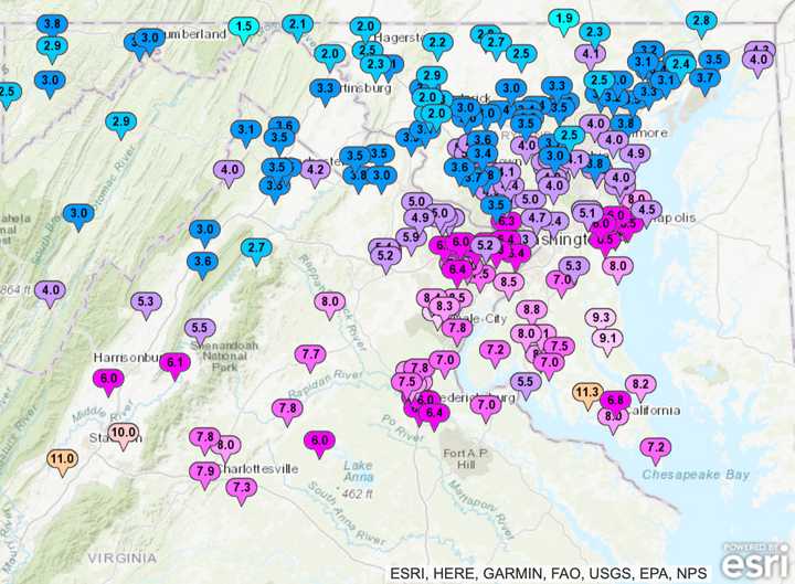 Here's How Much Snow Fell In These Virginia Communities During Storm ...