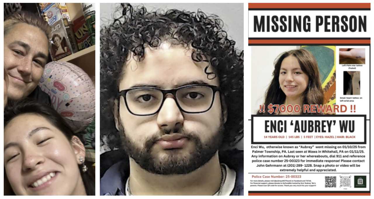 Stepfather Of Missing PA Teen Enci Aubrey Wu Charged With Harassment Of ...