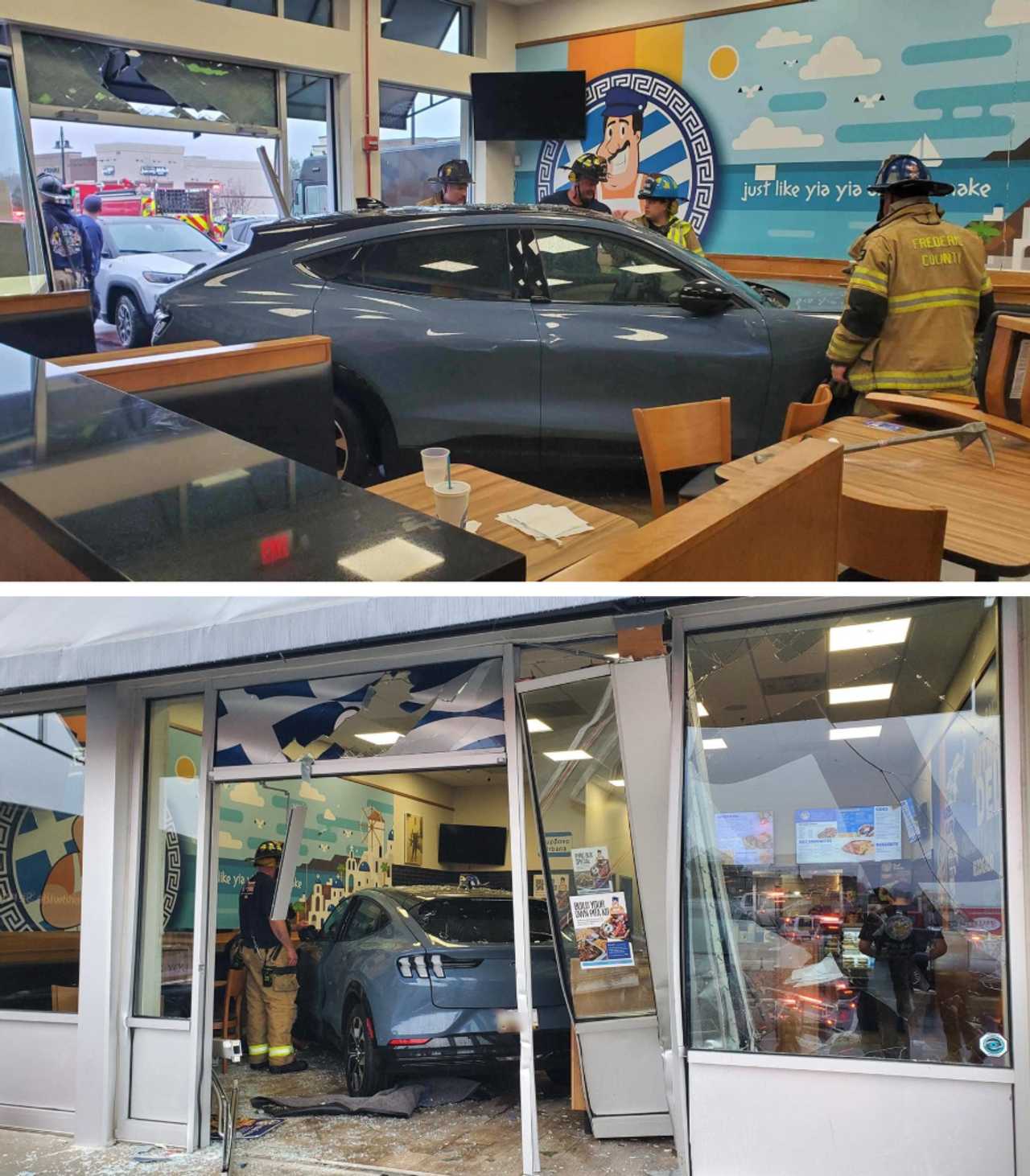 Car Crashed Through Storefront, But This Maryland Restaurant Is Back ...