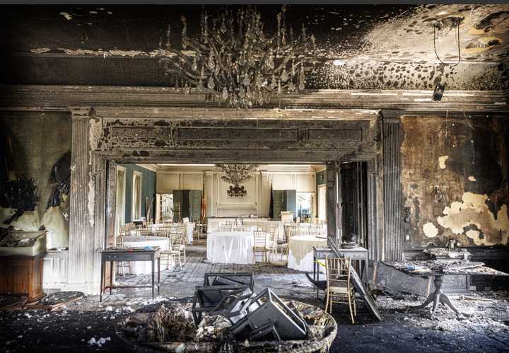 Shocking Photos Show Firebombed Damage Inside PA Governor’s Mansion ...