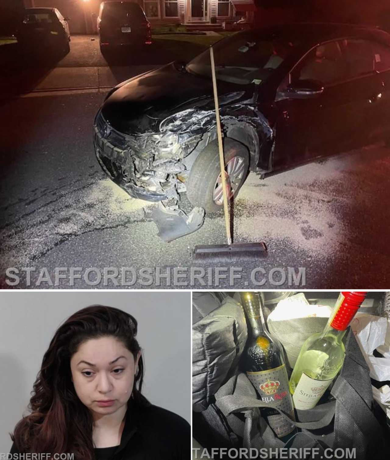 Stafford Woman With Prior DUIs Crashes BMW With Kids In Backseat ...