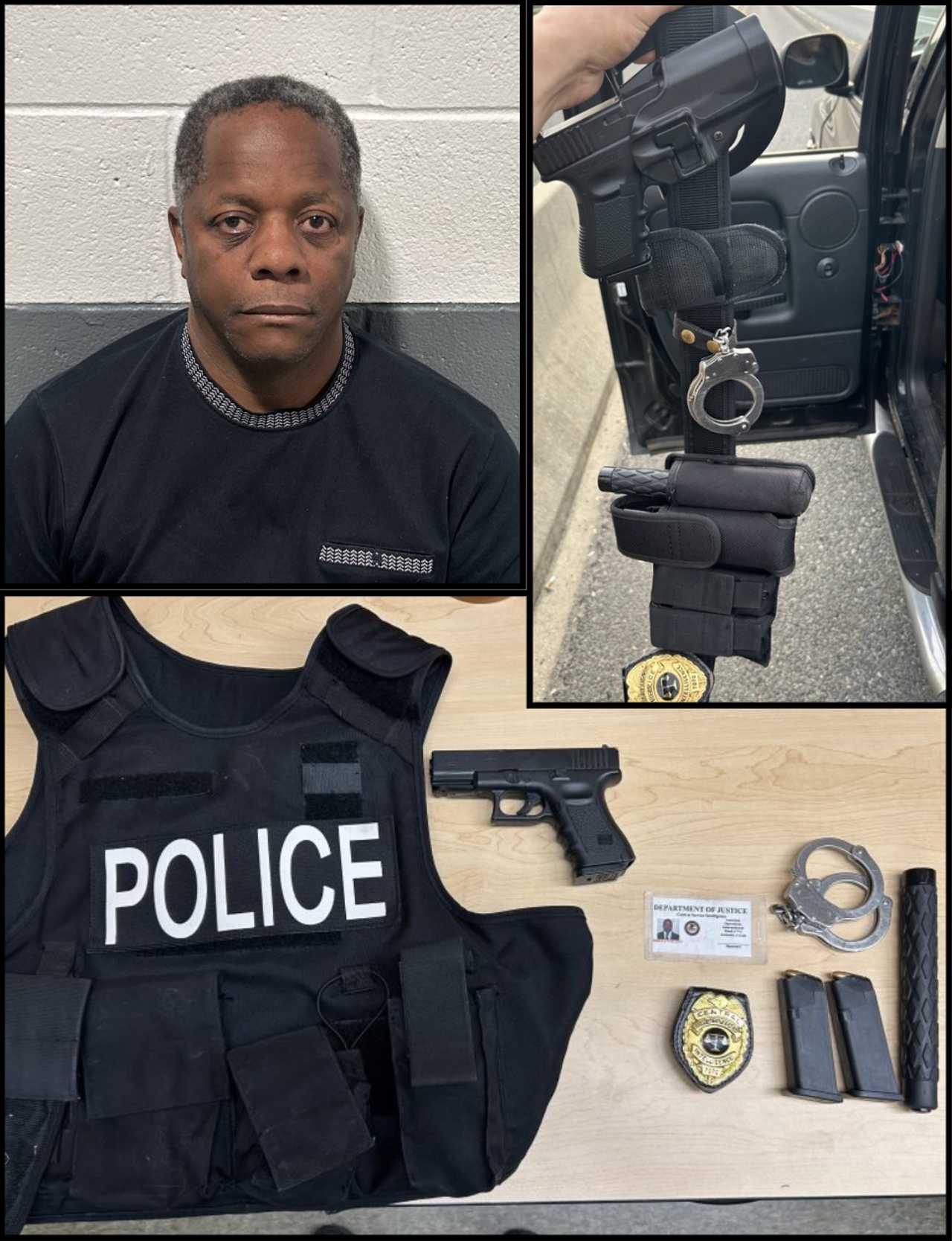 Fake Cop Caught With ‘Police’ Vest, Gun, Badge In Route 50 Traffic Stop ...