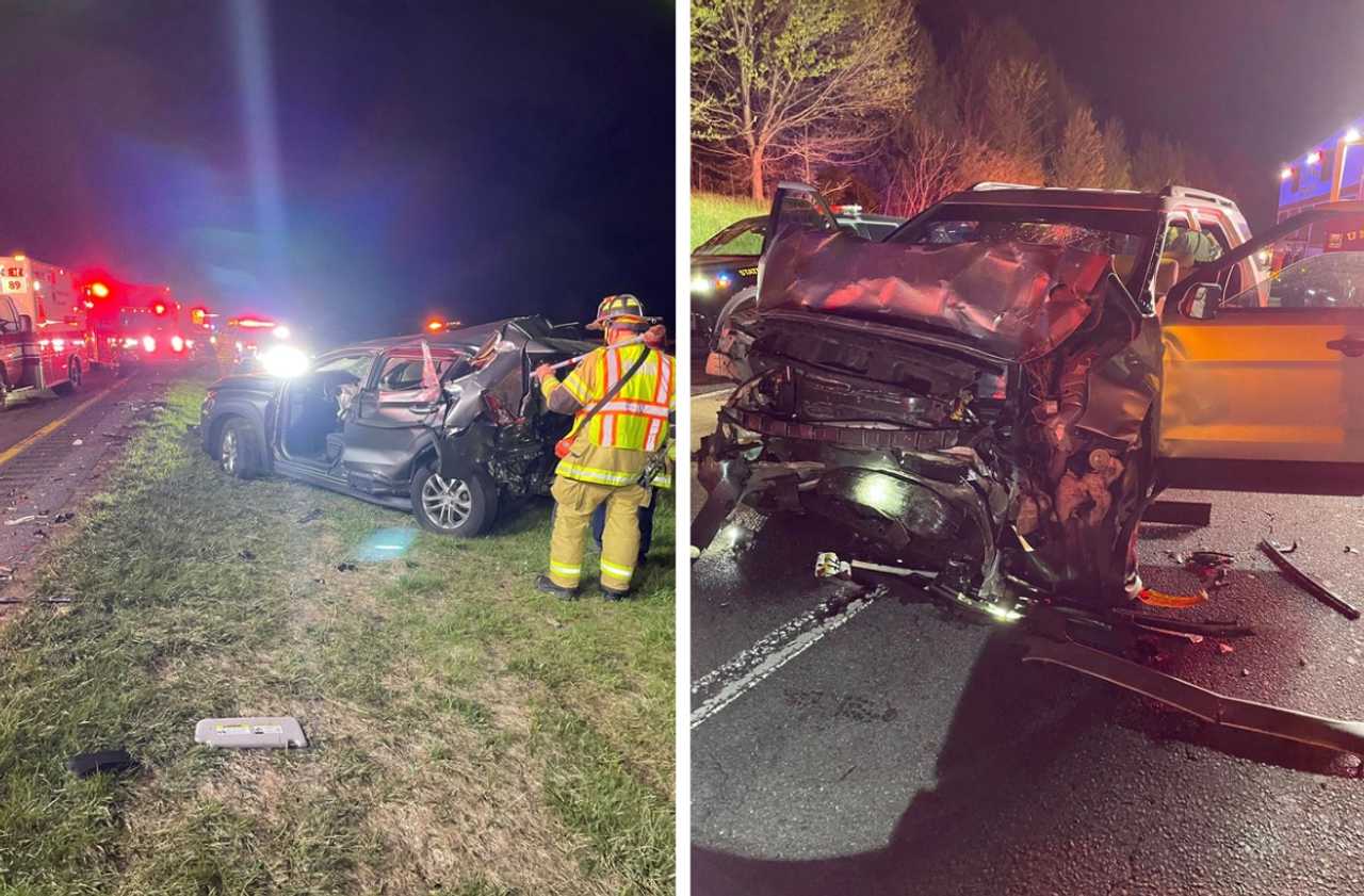 Two Airlifted, One Hospitalized After Fiery Rollover Crash On I-70 In Frederick | Linganore-New ...