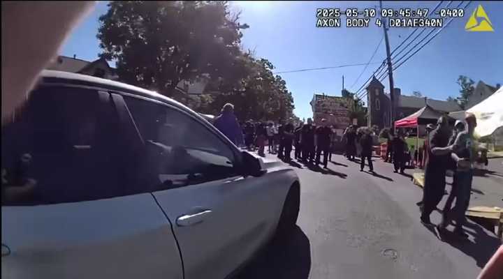 Watch: BMW Driver Ignores Police, Plows Through Street Festival Crowd ...