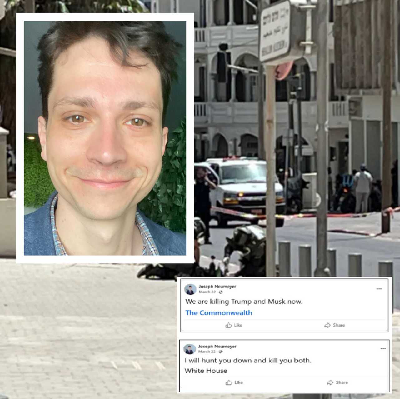 ‘Death To America’ Man Who Tried To Firebomb US Embassy In Tel Aviv ...